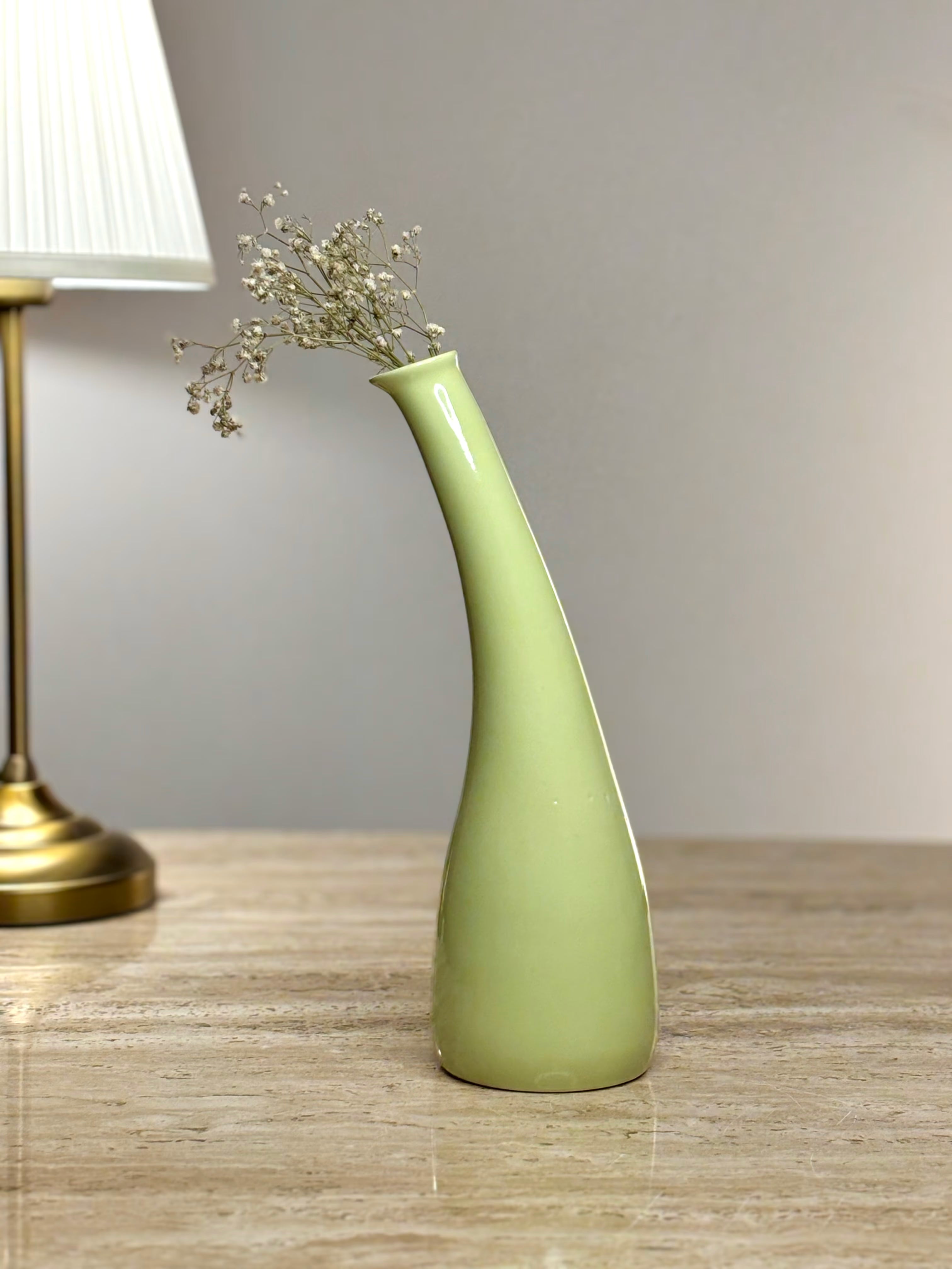 Buy Pista Porcelain Flower Vase for Elegant Home Decor – Tukri Store