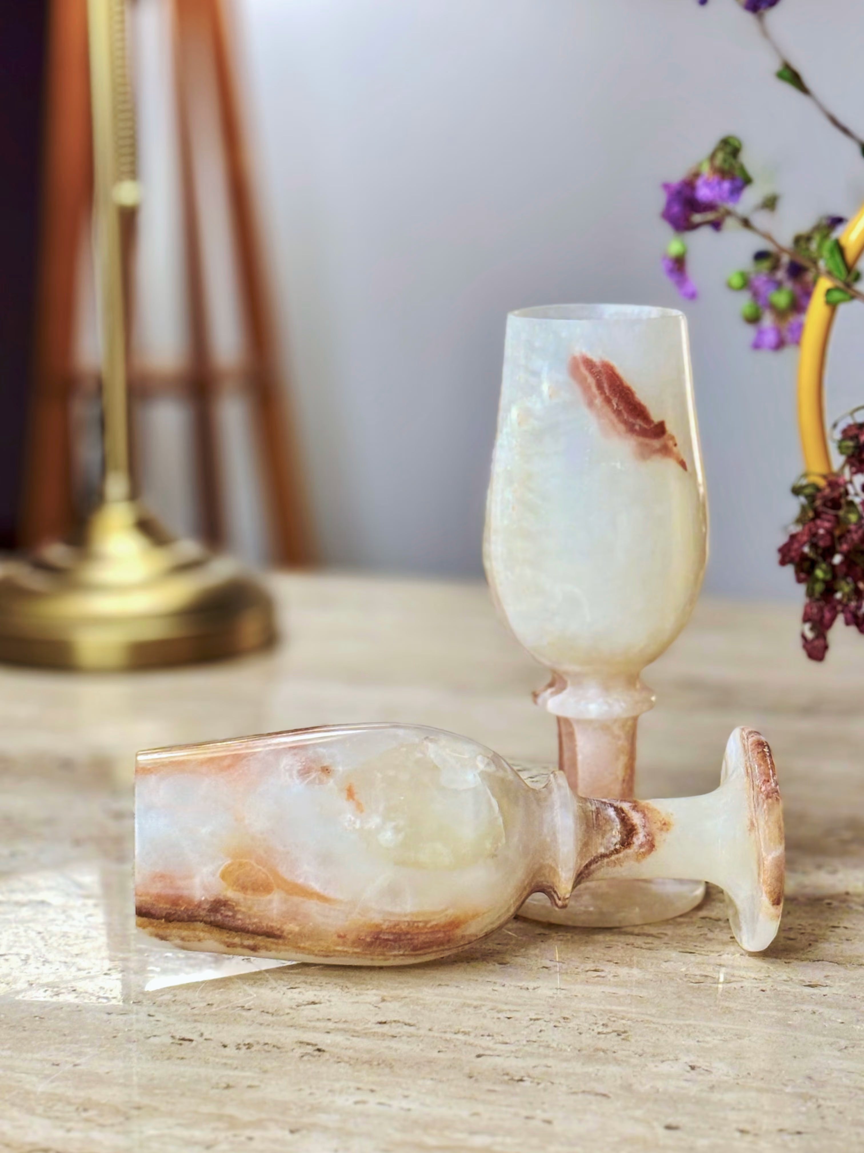 Buy Onyx Tall Wine Glass for Elegant Entertaining | Luxury Decor ...